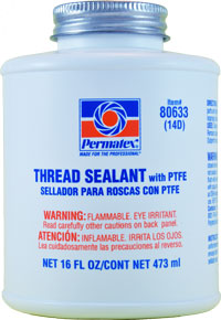 PERMATEX Thread Sealant with PTFE : uacm.co.th