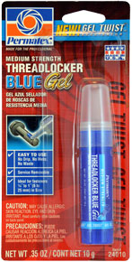 PERMATEX Medium Strength Threadlocker BLUE Gel : uacm.co.th
