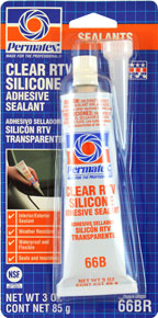 PERMATEX Clear RTV Silicone Adhesive Sealant : uacm.co.th