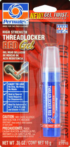 PERMATEX High Strength Threadlocker RED Gel : uacm.co.th